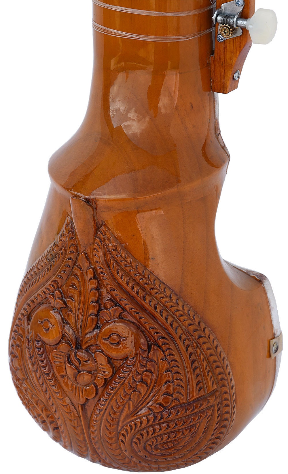 Esraj With Fiber Hard Case, Machine Head Tuning, 4 Main-15 Sympathetic ...