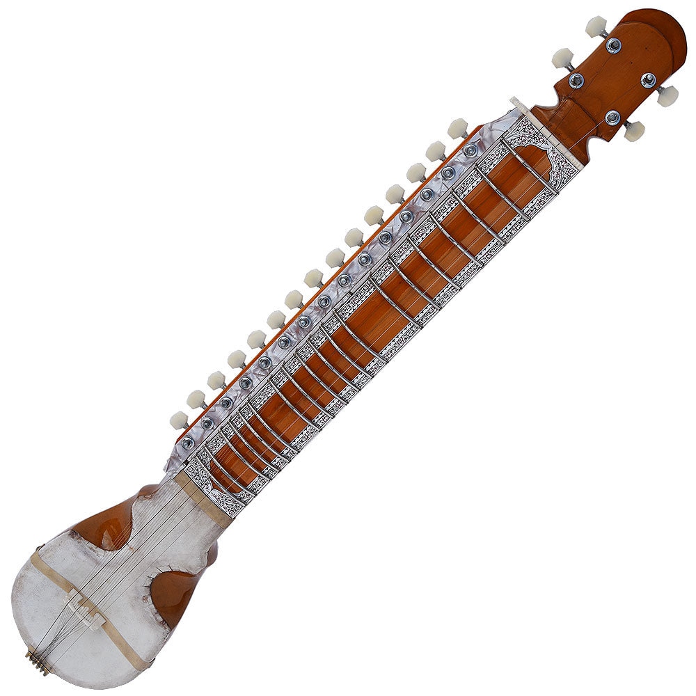 Esraj With Fiber Hard Case, Machine Head Tuning, 4 Main-15 Sympathetic ...
