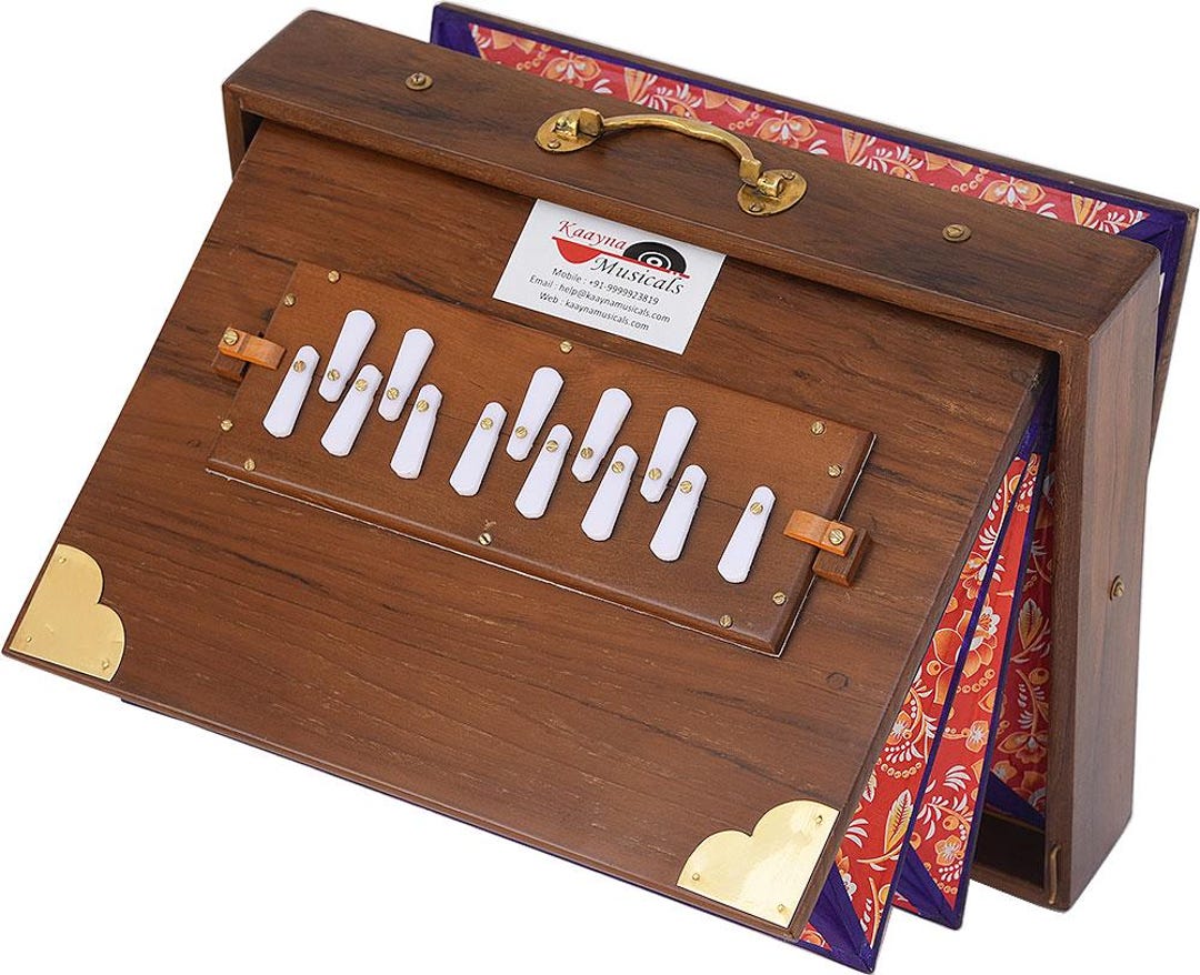 Teak Wood Shruti Box: 13-key, Lower Tone, 432 Hz, With Gig Bag - Etsy