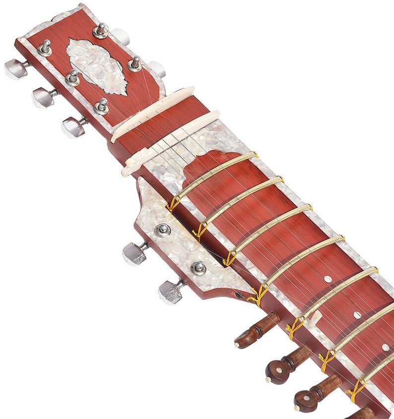 Sitar Ravi Shankar Style Beginner Model 7 Main, 12 to 13 Sympathetic ...