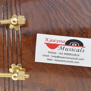 Dholak Drum, Golden Bolt Tuned, Hand Made, Solid Sheesham Wood, Special ...