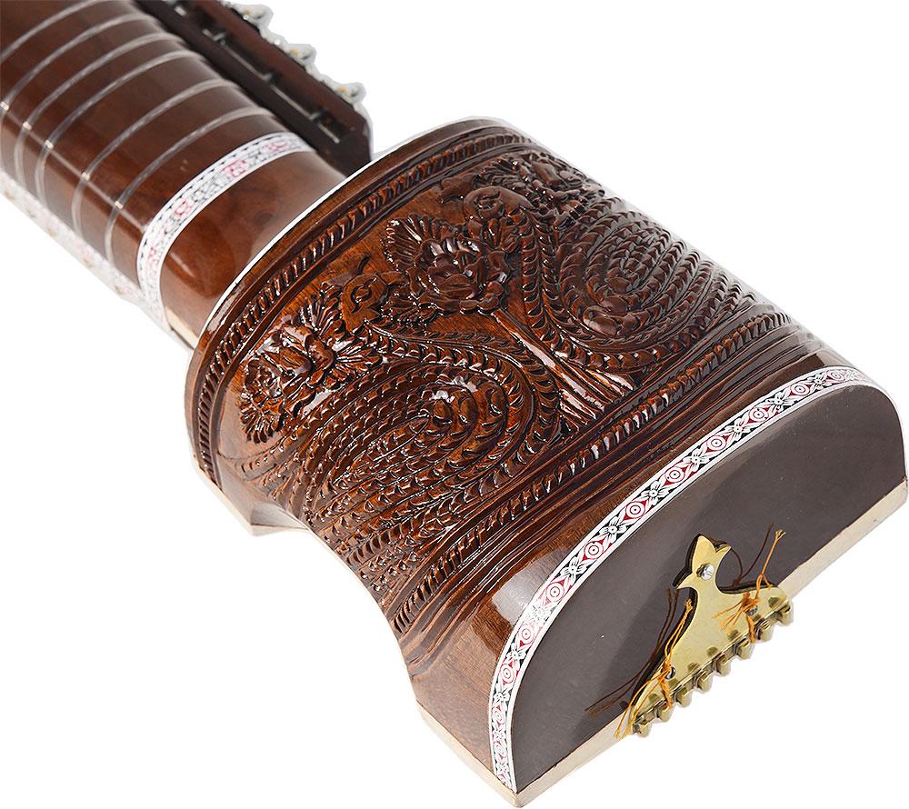 Pro Quality Tun Wood Dilruba: 19-string Indian Musical Instrument With ...