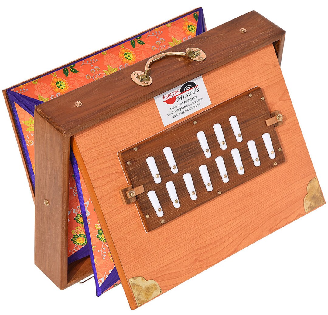 Handmade Teak Wood Shruti Box – 13-key, Tuned 440hz/432hz - Etsy