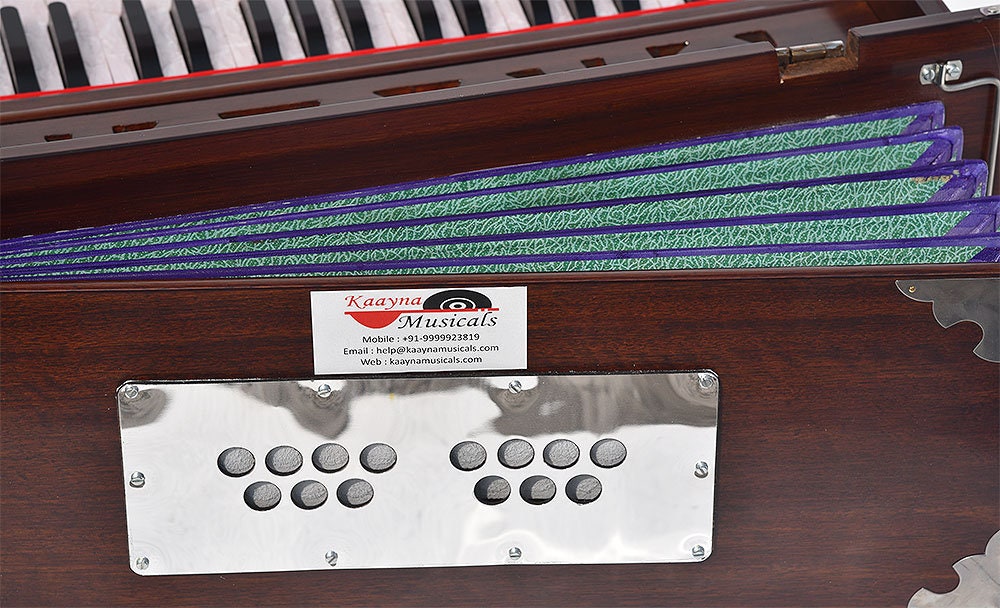 Portable OM Safri Harmonium Tuned 432hz by Kaayna Musicals Baja 3.5 ...