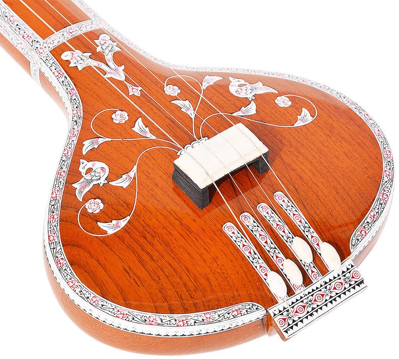 Handmade Tun Wood Tanpura, 4-string Indian Drone Instrument, Gig Bag - Etsy