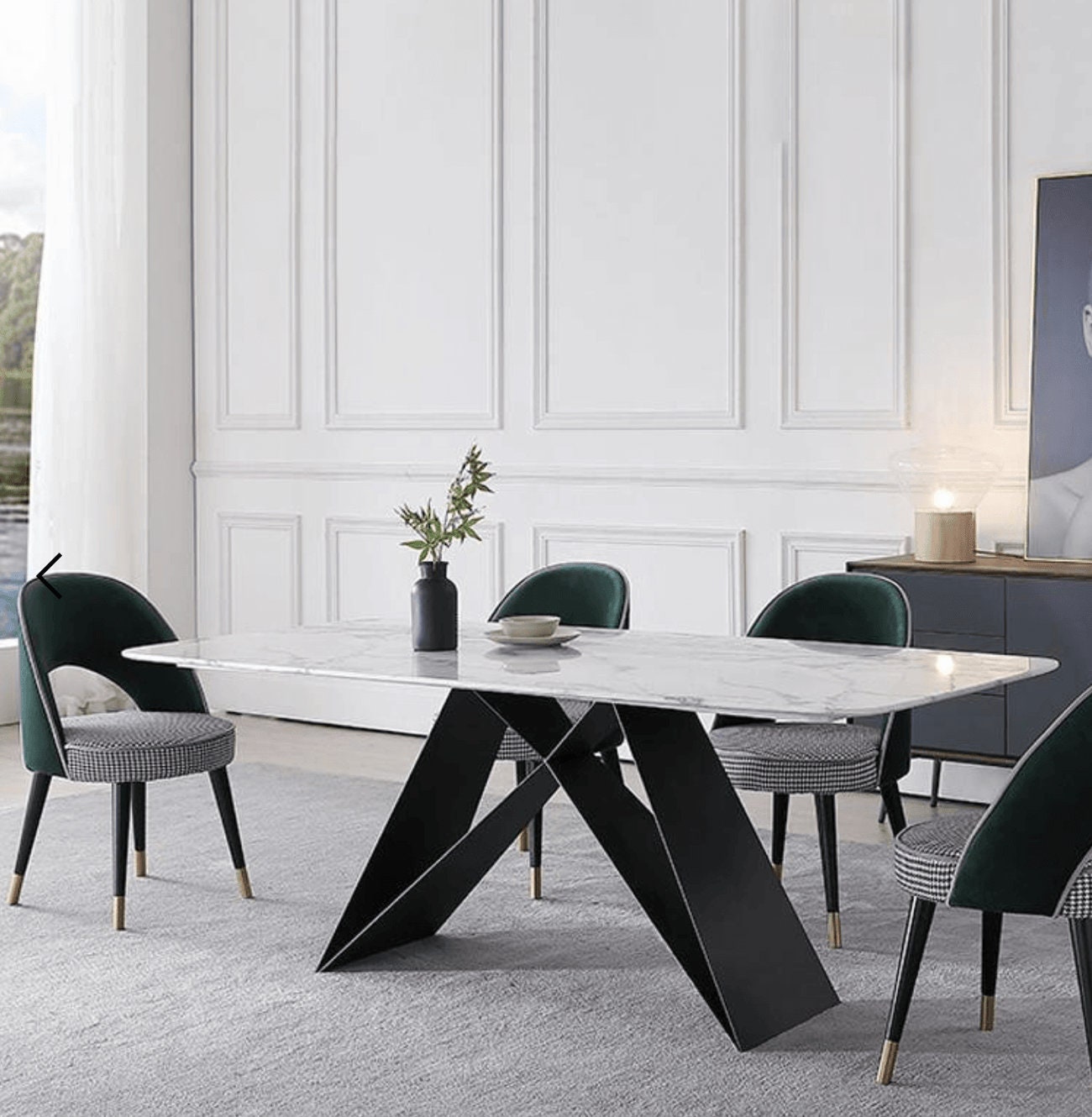 Luxury Real Marble Dining Tables - Etsy