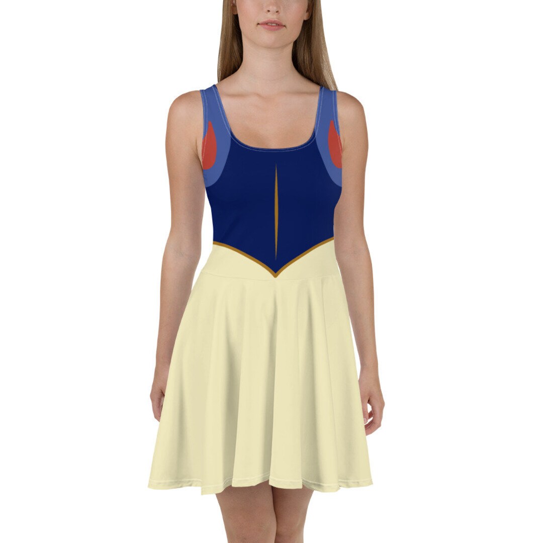 Snow White Cosplay Skater Dress / Running Costume - Etsy