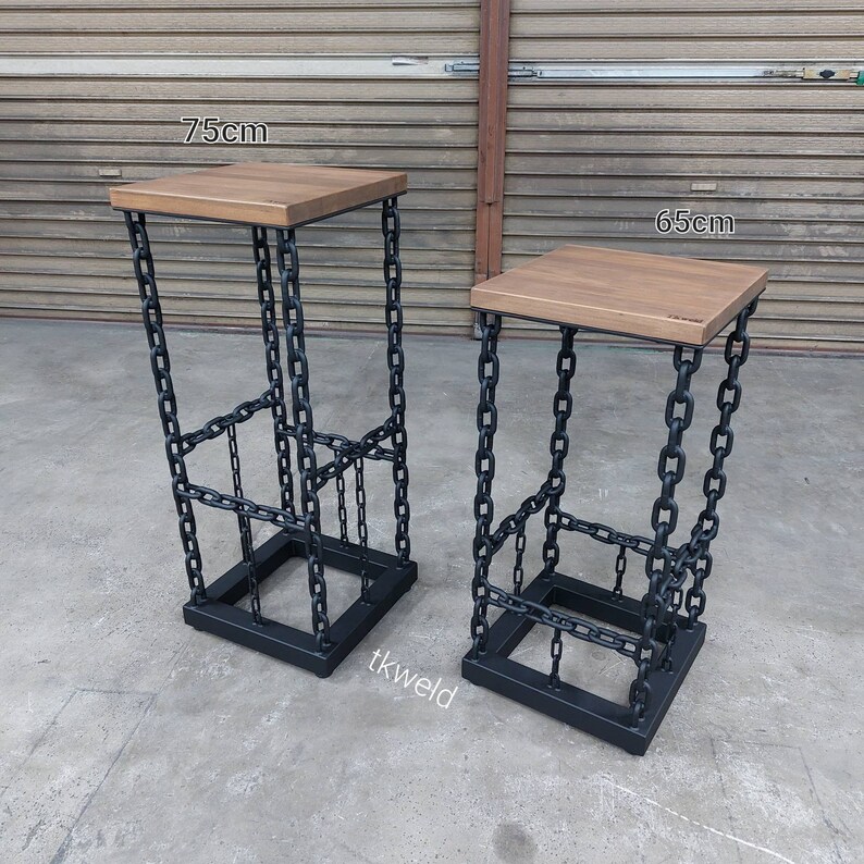 Chain Bar Stool - Etsy
