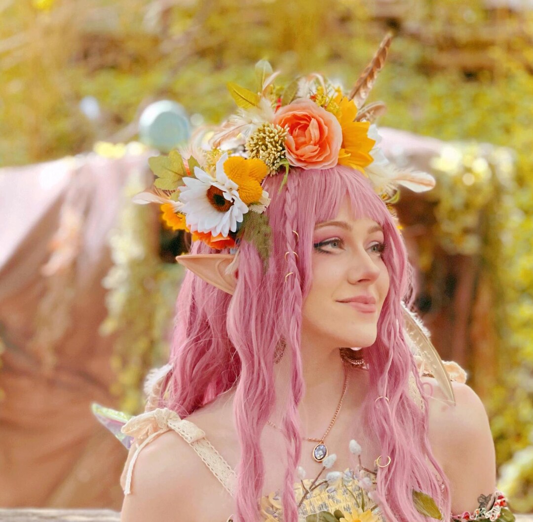 Custom Handmade Flower Crowns – A Touch of Nature’s Elegance - Etsy