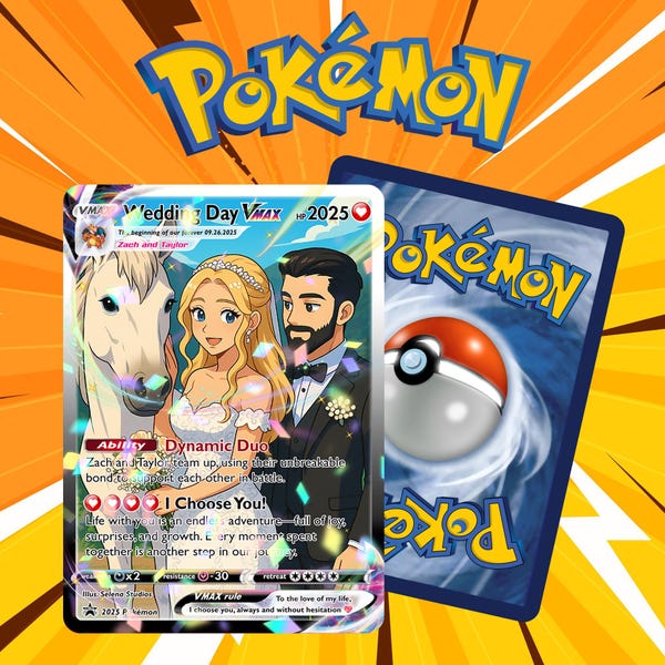 Custom.pokemon Cards - Etsy