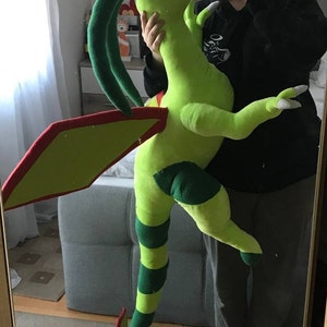 Flygon Plush Pattern Lifesize - Etsy