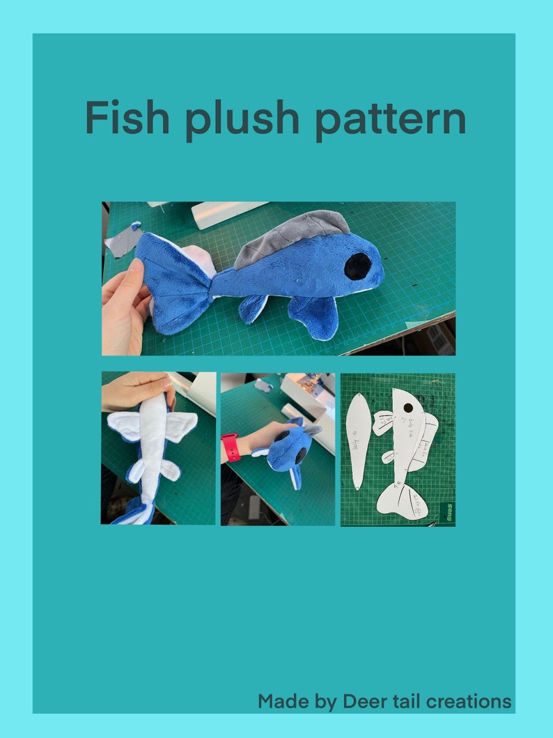 Fish Fursuit Prop Pattern - Etsy