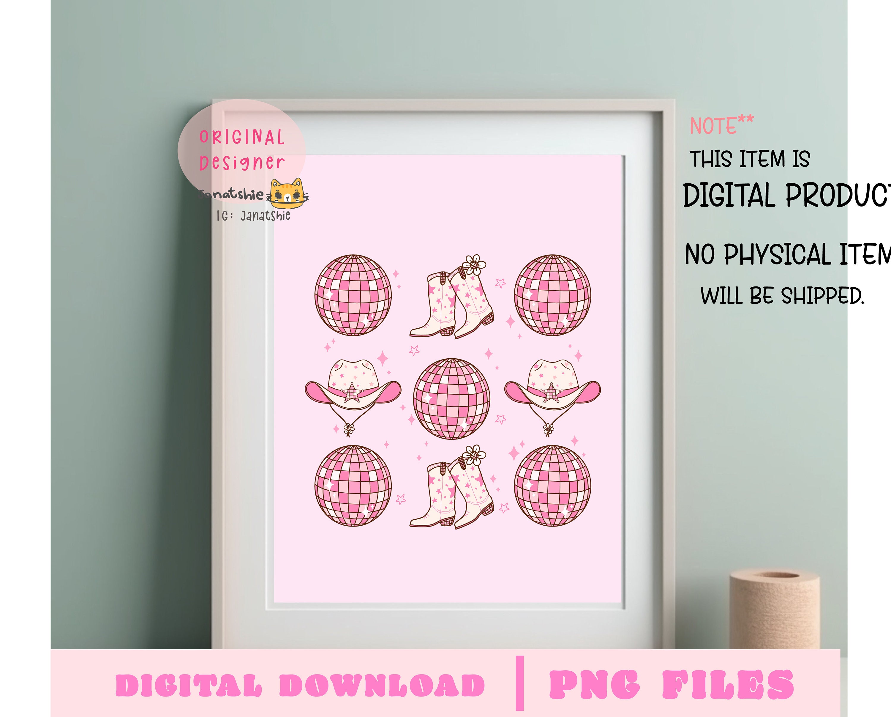 Disco Cowgirl Png, Disco Ball Cowboy Hat, Groovy Cowgirl Boots Png ...