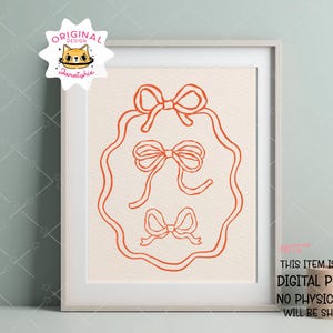 Retro Squiggle Bows Clipart: Wavy Frames & Borders, Valentine's Day ...