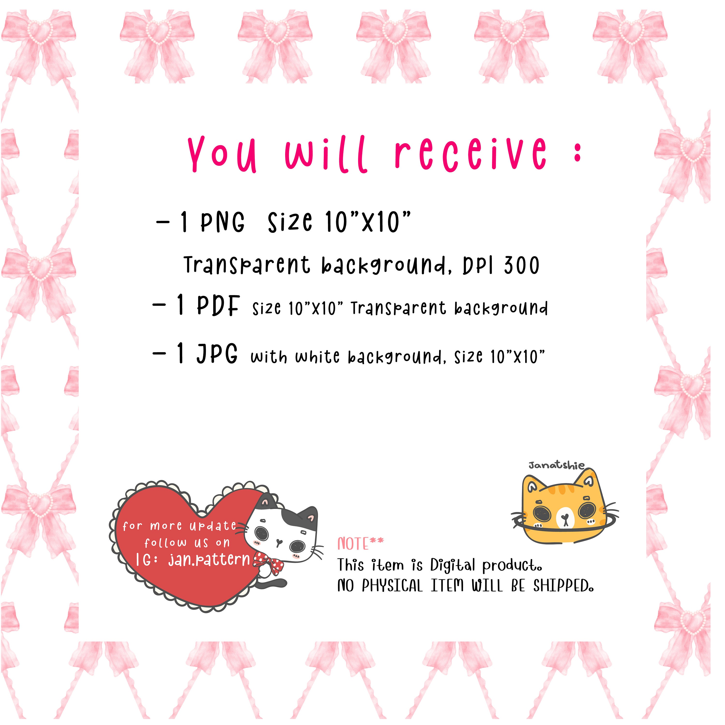 Coquette Pattern Seamless Cute Preppy Pink Ribbon Bow Watercolor ...