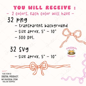 Retro Squiggle Bows Clipart: Wavy Frames & Borders, Valentine's Day ...