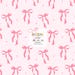 Pink Ribbon Bow Seamless Pattern: Coquette Preppy Digital Paper (PNG ...