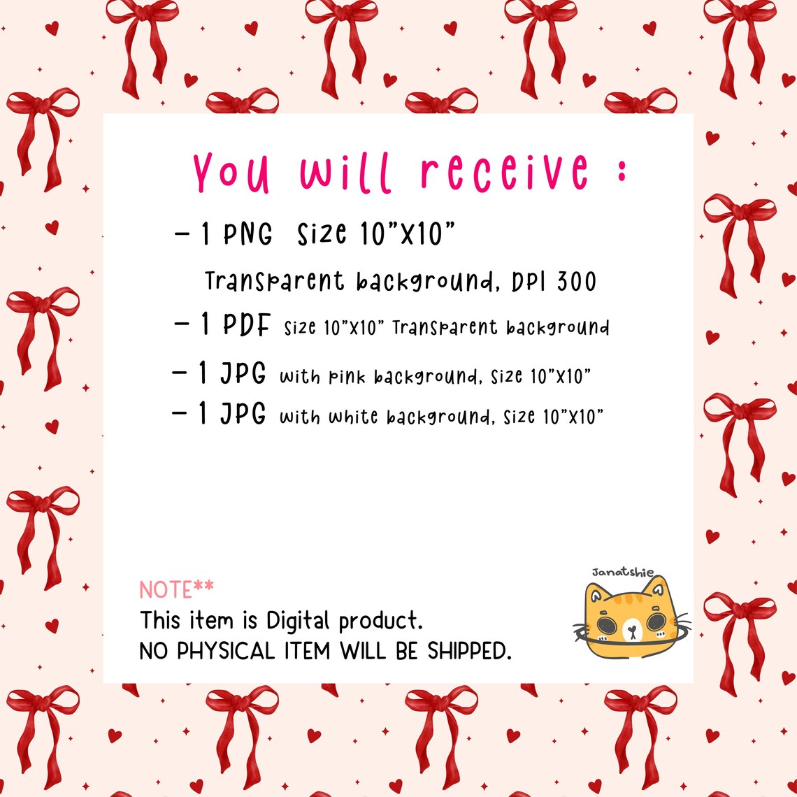 Red Coquette Bow Pattern: Valentine's Day & Christmas Day Digital Paper ...