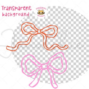Retro Squiggle Bows Clipart: Wavy Frames & Borders, Valentine's Day ...