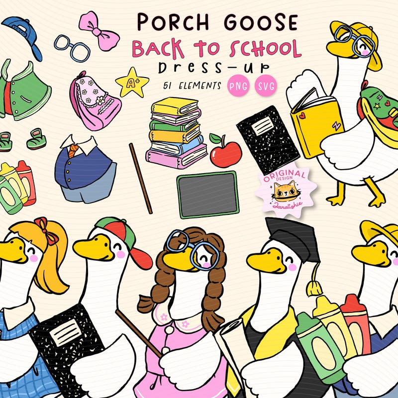 Printable Goose Dress Up - Etsy