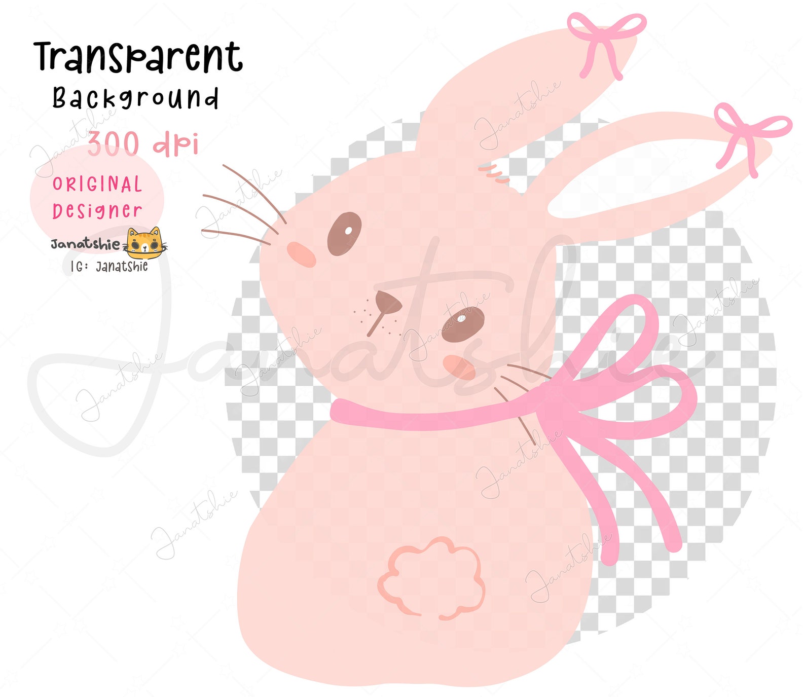 Coquette Bunny Svg, Bunny With Bow Svg, Retro Easter Bunny Svg, Vintage ...