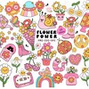 Cute Spring Vibes Png Whimsy Spring Svg Groovy Retro Spring Svg ...