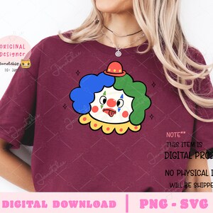 Clowncore PNG Clipart, Circus Kidcore, Digital Sticker Design (21 ...