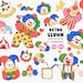 Clowncore PNG Clipart, Circus Kidcore, Digital Sticker Design (21 ...
