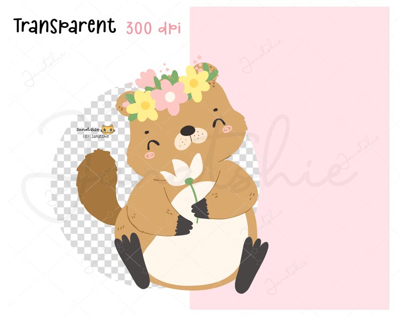 Groundhog Day Clipart - Happy Groundhog Png - Cute Animal Spring ...