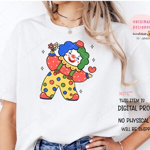 Clowncore PNG Clipart, Circus Kidcore, Digital Sticker Design (21 ...