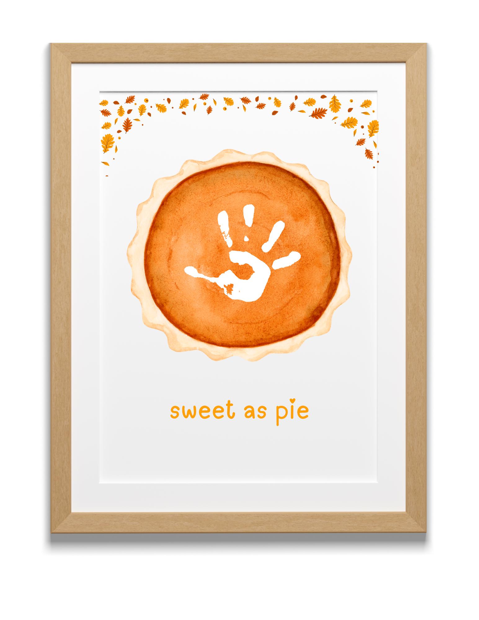 Sweet as Pie Handprint Craft | Printable | DIY Kids Craft ...