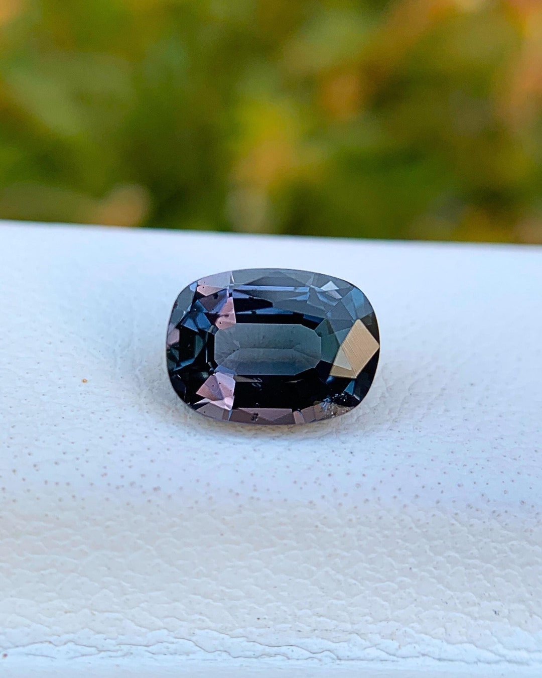 Certified Blue Spinel - 5.40x7.35x3.40mm - Natural Spinel - Cushion Cut ...