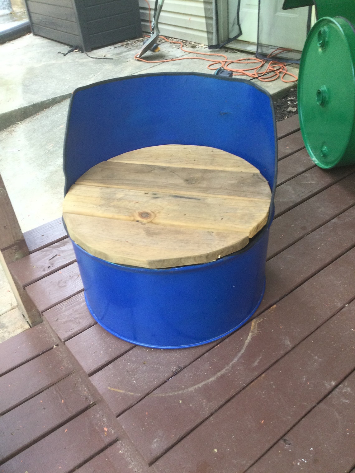 Repurposed Oil Drum Furniture - Etsy