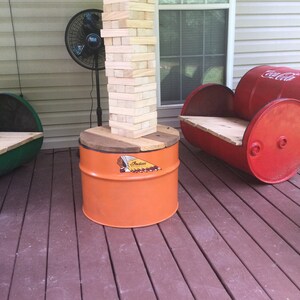 Repurposed Oil Drum Furniture - Etsy