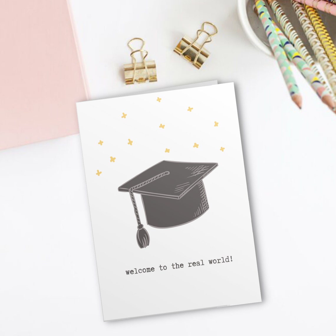 Congrats Graduate Card Funny Graduation Card Grad Greeting - Etsy
