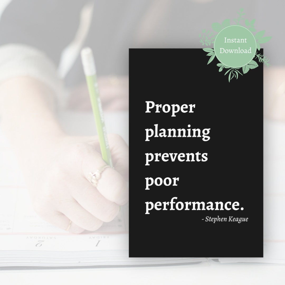 The 5ps Stephen Keague Sucess Quote Planner and Organizer Dashboard ...