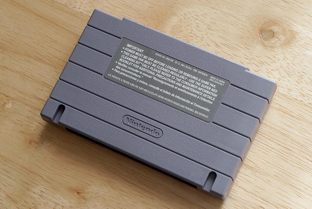 SNES Cartridge Replacement Label Stickers - Etsy