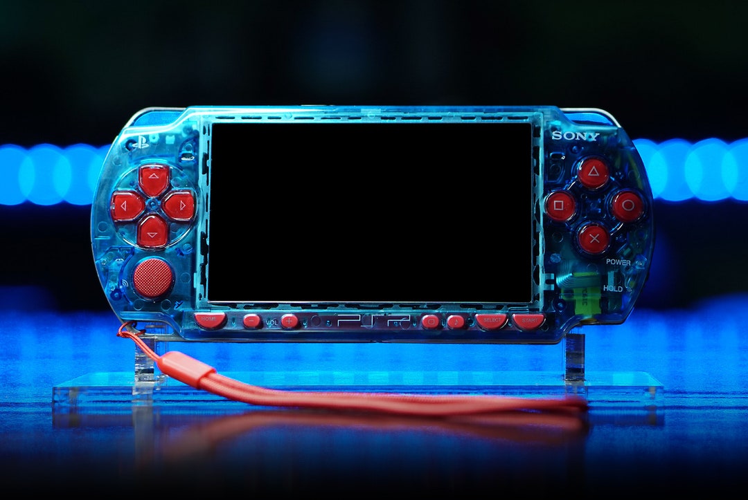 Clear Blue Sony PSP 2000 Console New Housing Shell - Etsy