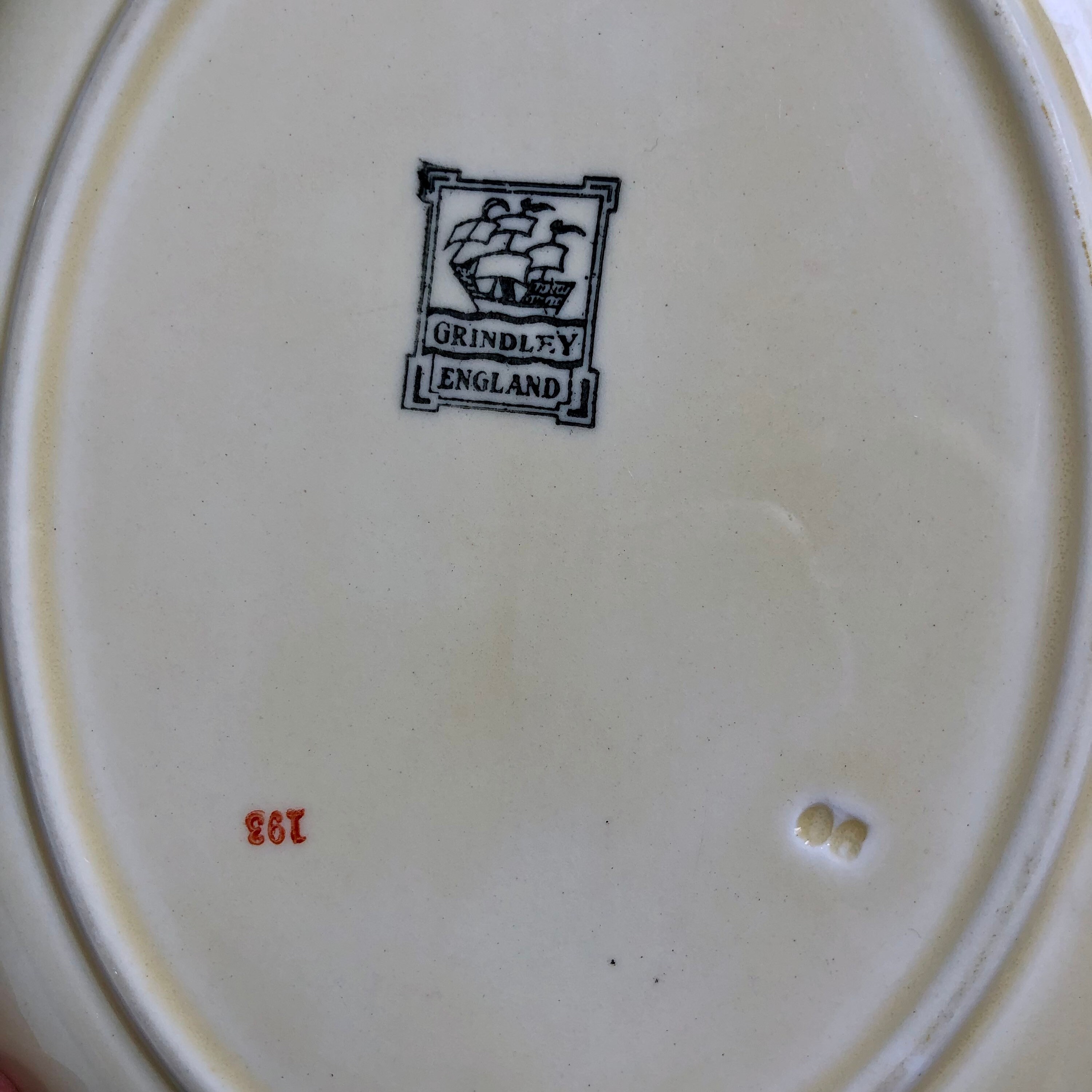Vintage Grindley England Ivory Ware Small Floral Platter - Etsy Canada