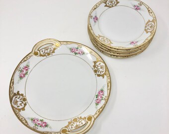 Antique Nippon Plate - Etsy