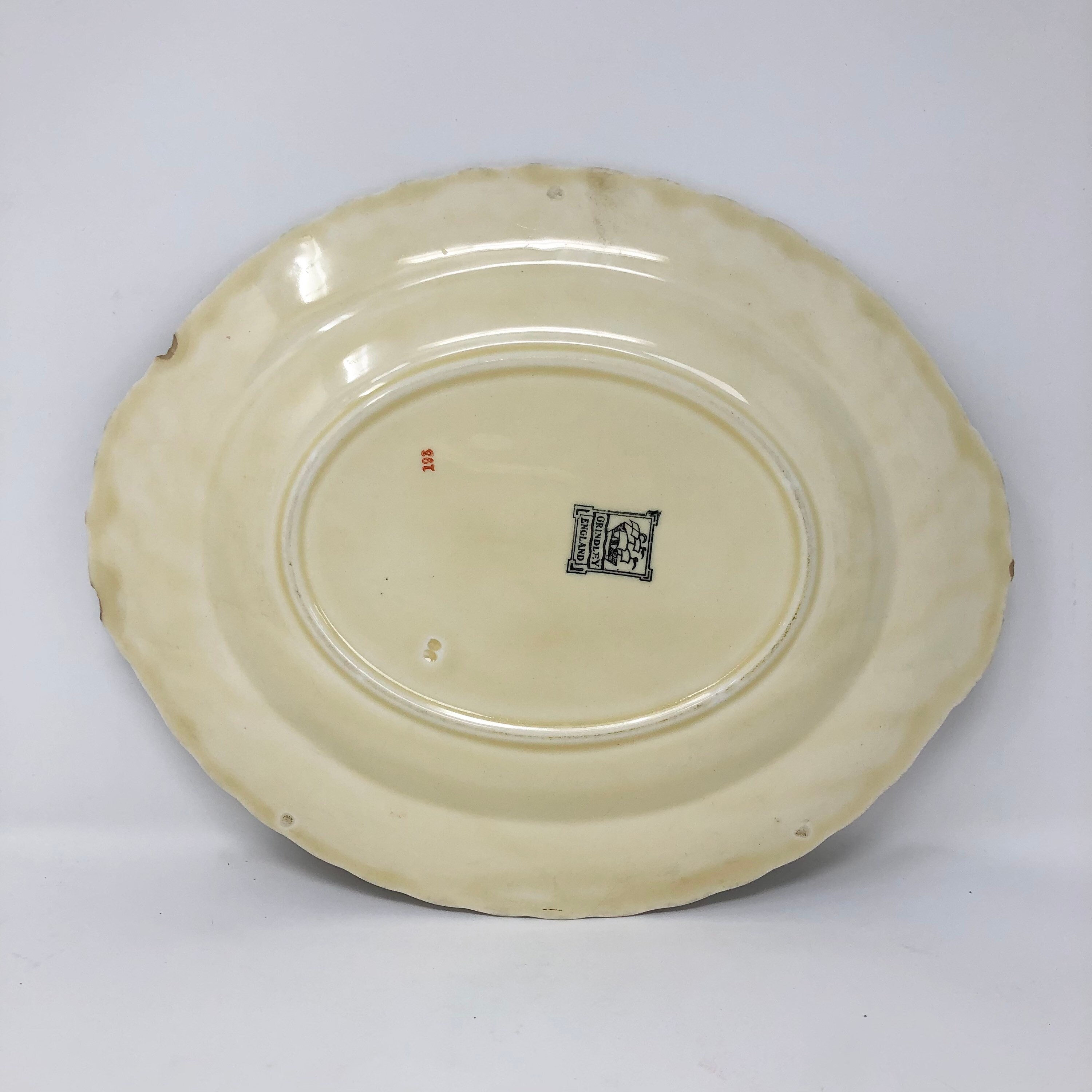 Vintage Grindley England Ivory Ware Small Floral Platter - Etsy Canada