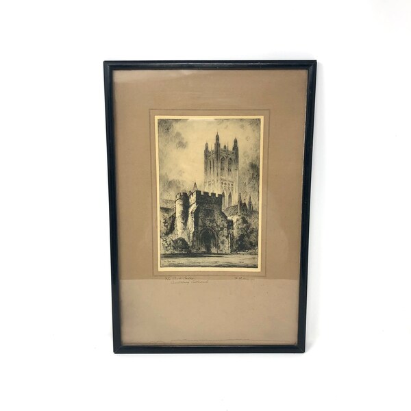 Cathedral Etching - Etsy