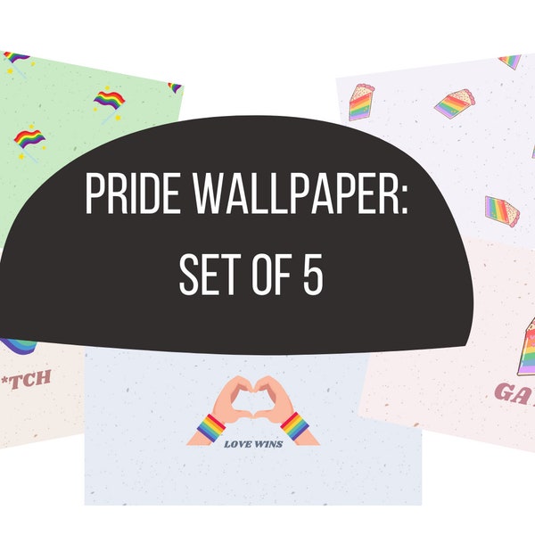 Pride Desktop Wallpapers - Etsy