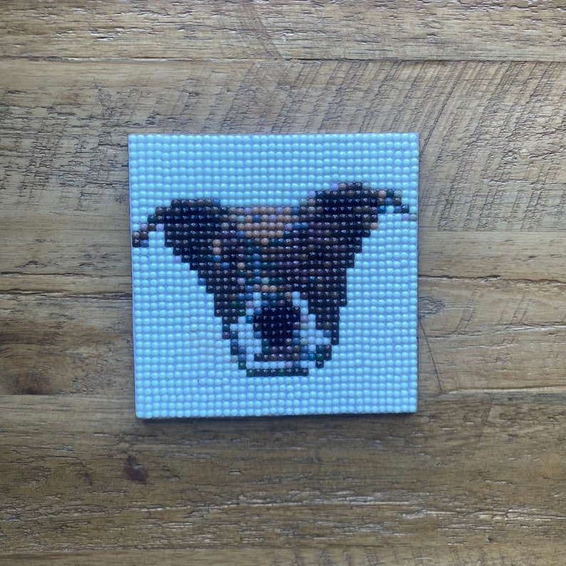 Personalized Pet Portrait Diamond Art Coaster Kit Custom Craft Project ...