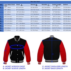 Handmade Varsity Jacket for Men All Wool Jacket Letterman Baseball ...