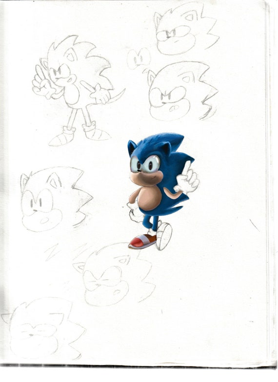 Sonic The Hedgehog Concept Art