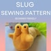 Mini and Mega Slug Sewing Pattern - Etsy