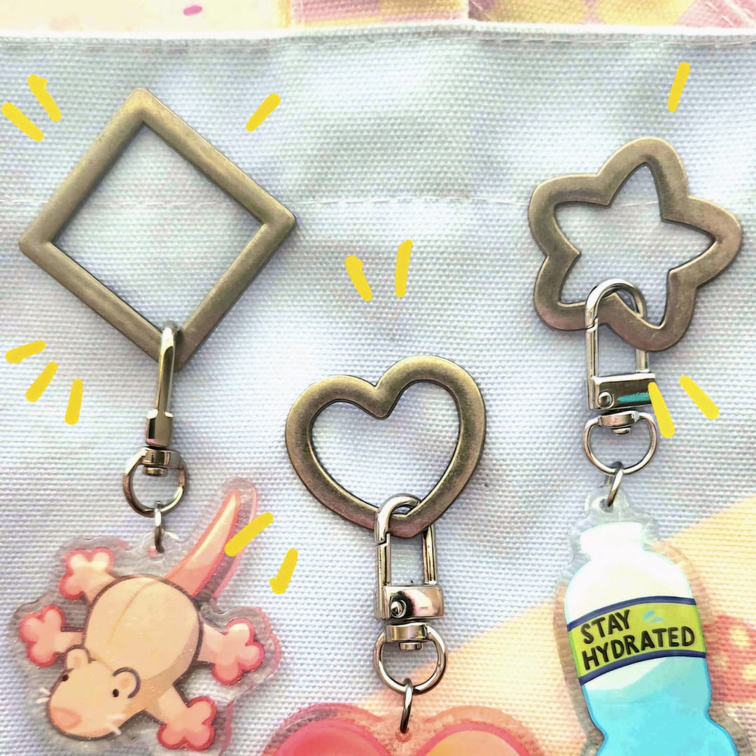 Keychain Display Enamel Pin - Etsy