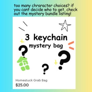 Homestuck Beta Troll Glitter Keychains - Etsy