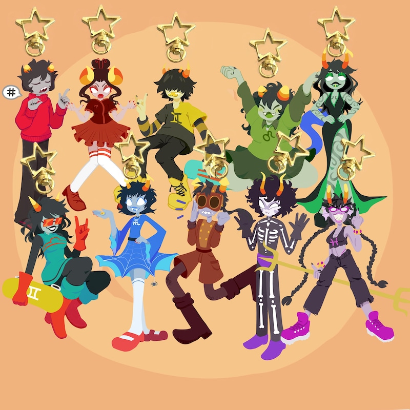 Homestuck Charms - Etsy
